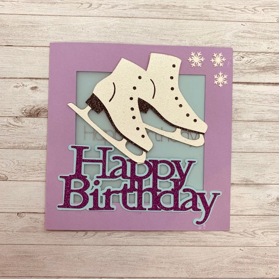 Purple Ice Skates