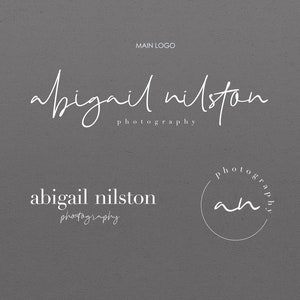 Photography Logo, Premade Logo Design, Script Logo, Minimalist Logo ...