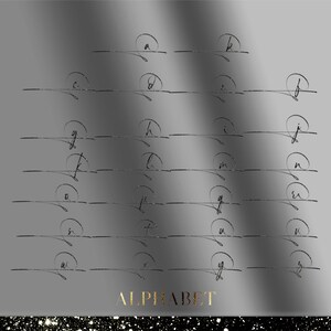 Glitter Alphabet Clip Art, Black Alphabet PNG, Bling, Diamond Alphabet ...