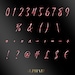Pink Alphabet Png Clip Art, Rose Gold Alphabet PNG, Pink Chrome Letters ...