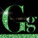 Glitter Alphabet Png, Glitter Chunky Green Alphabet Clip Art, Sparkle ...