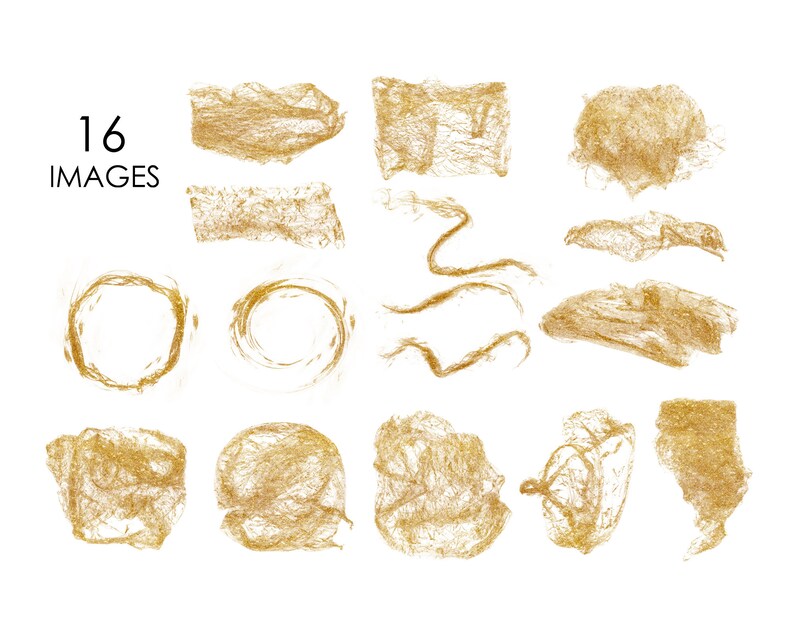 Gold Overlays Gold Splashes Clipart Gold Brush Stroke Png - Etsy