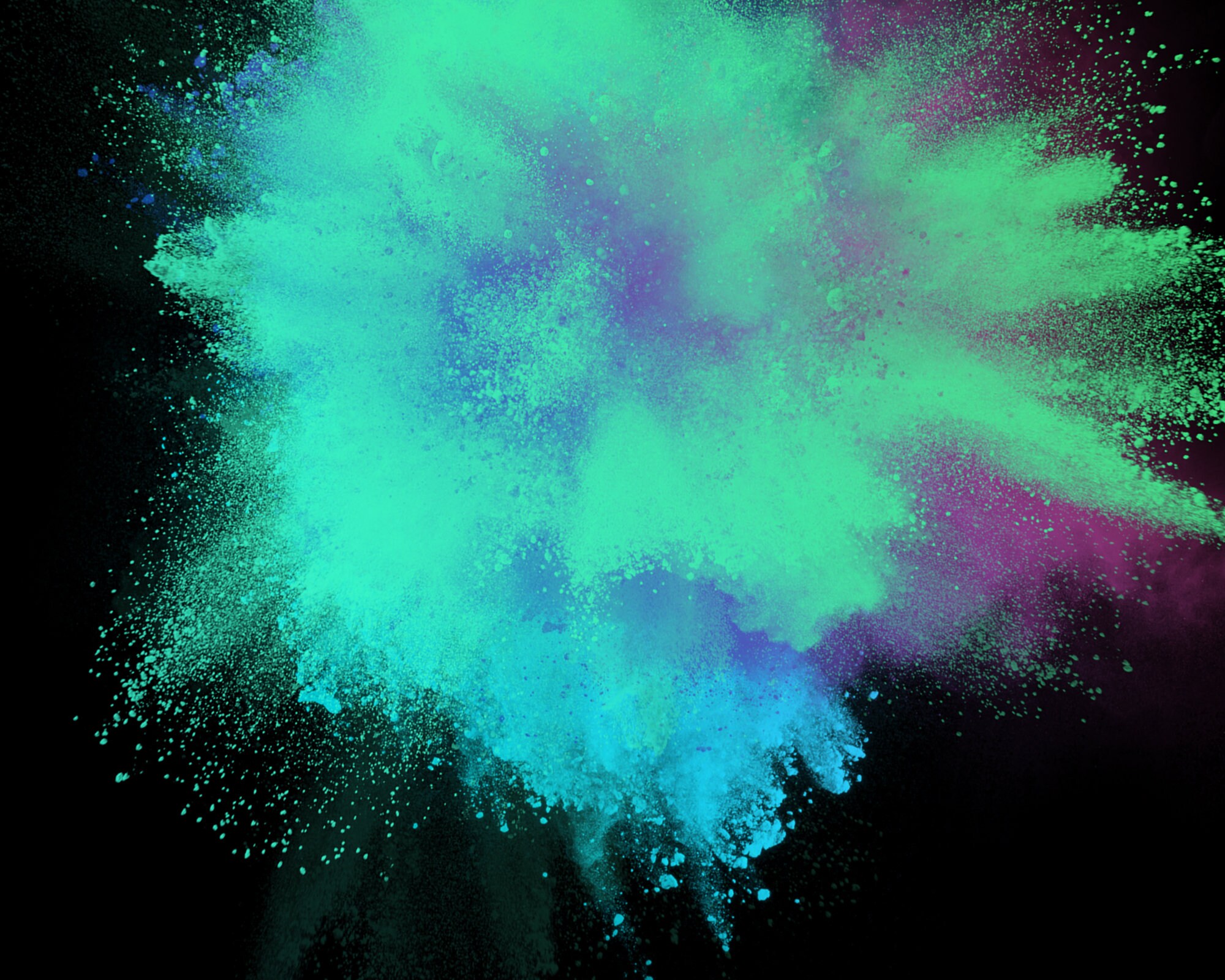 Explosion of Colored Powder and Dust Smoke Bomb Overlay - Etsy