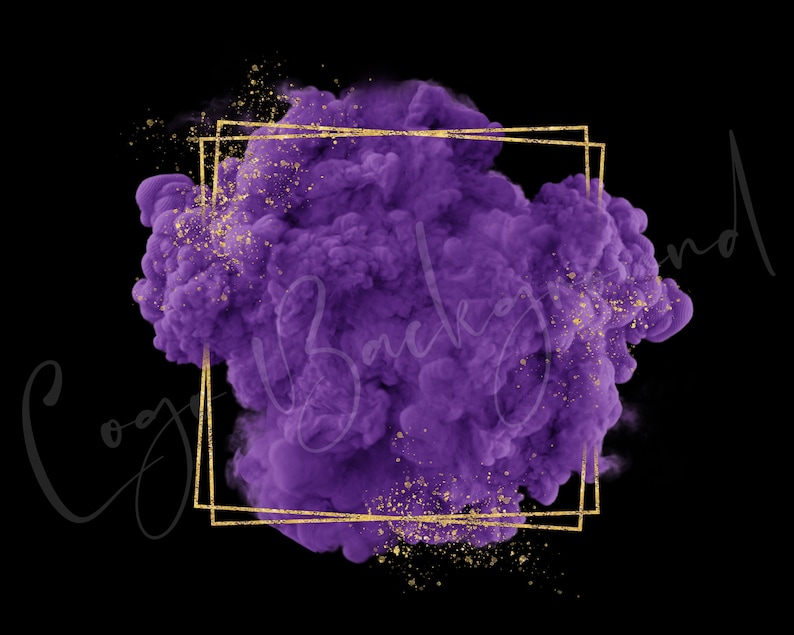 Purple Logo Background Png Purple Brush Stroke Png Logo - Etsy