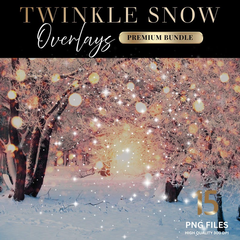 Twinkle Overlays, Twinkle Snow Overlays, Twinkle Lights Overlay, White ...