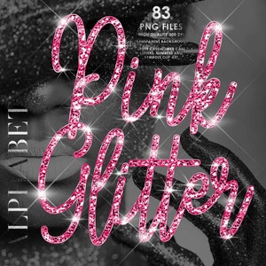 Hot Pink Alphabet Png Clipart, Doodle Alphabet, Script Letters Png ...