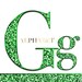 Glitter Alphabet Png, Glitter Chunky Green Alphabet Clip Art, Sparkle ...