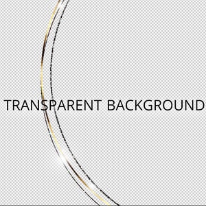 Gold and Silver Ring Circle, Logo Background Png, Metallic Clipart ...