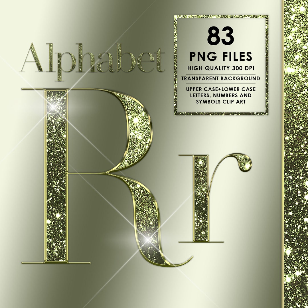 Green Alphabet PNG, Glitter Alphabet, Diamond Alphabet PNG, Chrome ...