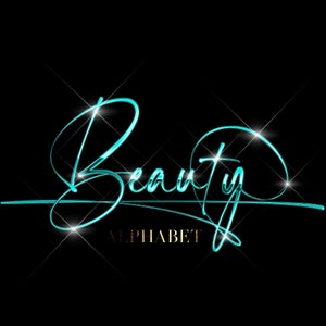 Teal Alphabet Png Clip Art, Turquoise Alphabet, Blue Chrome Letters Png ...