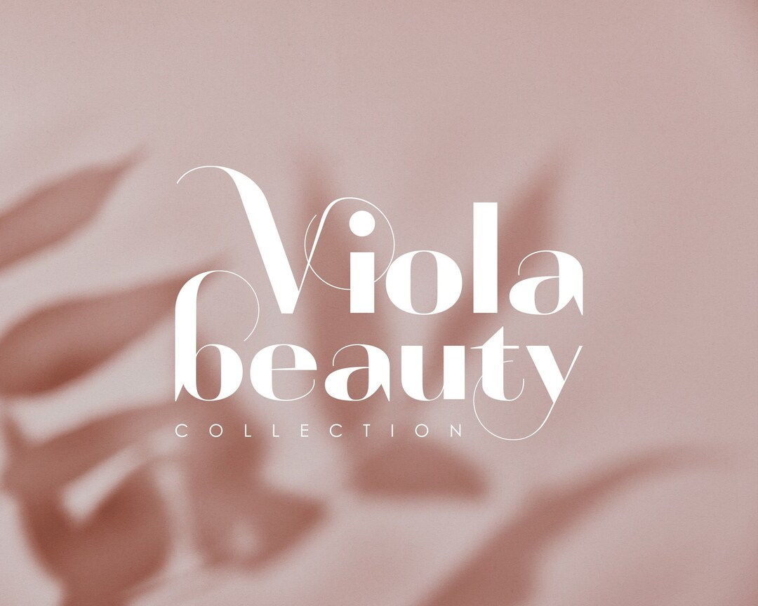 Text Logo, Beauty Logo, Premade Logo Design, Modern Logo, Skincare Logo ...