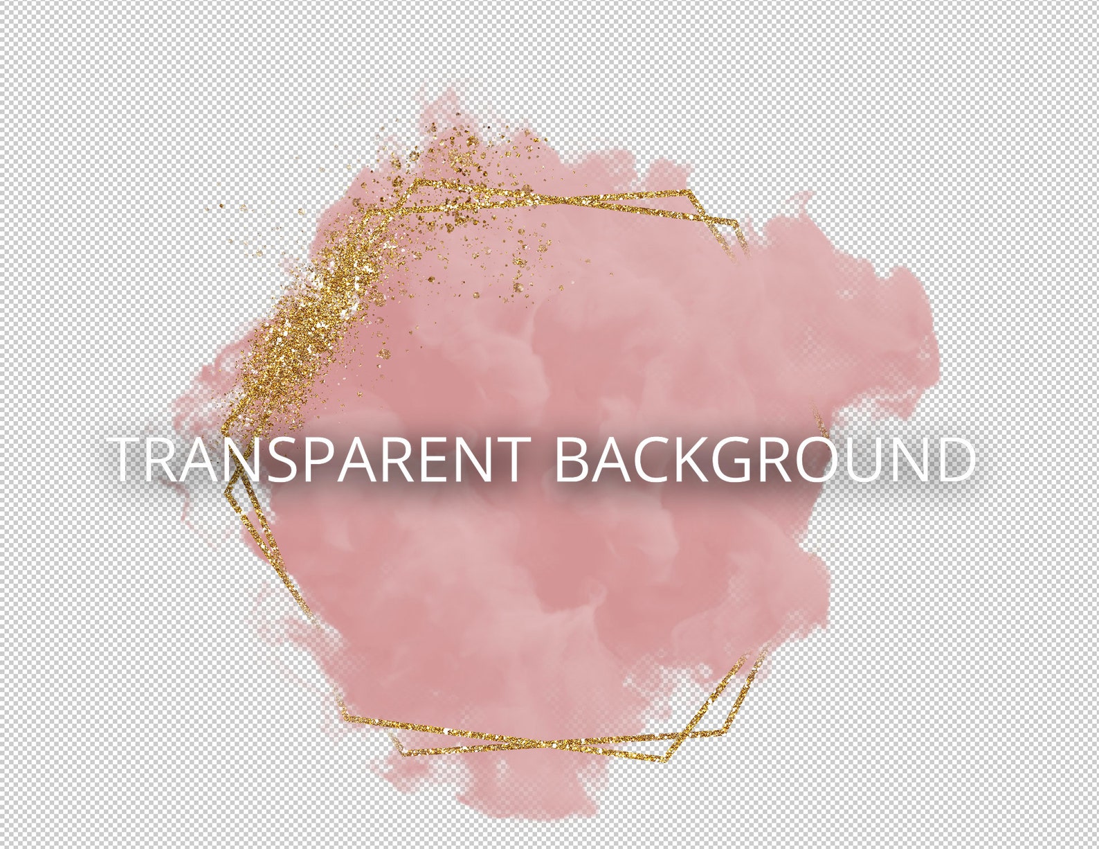 Logo Background Png Pink Brush Stroke Png Blush Pink Frame - Etsy
