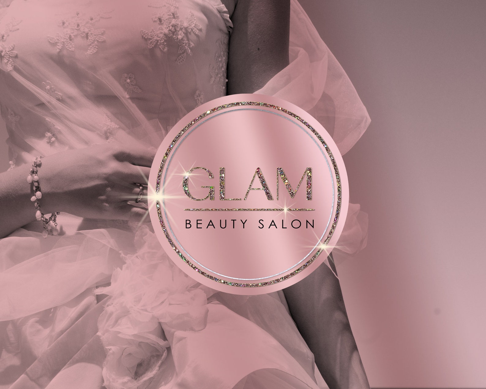 Pink Beauty Logo. Cosmetic Logo Lash Logo Boutique Logo - Etsy UK