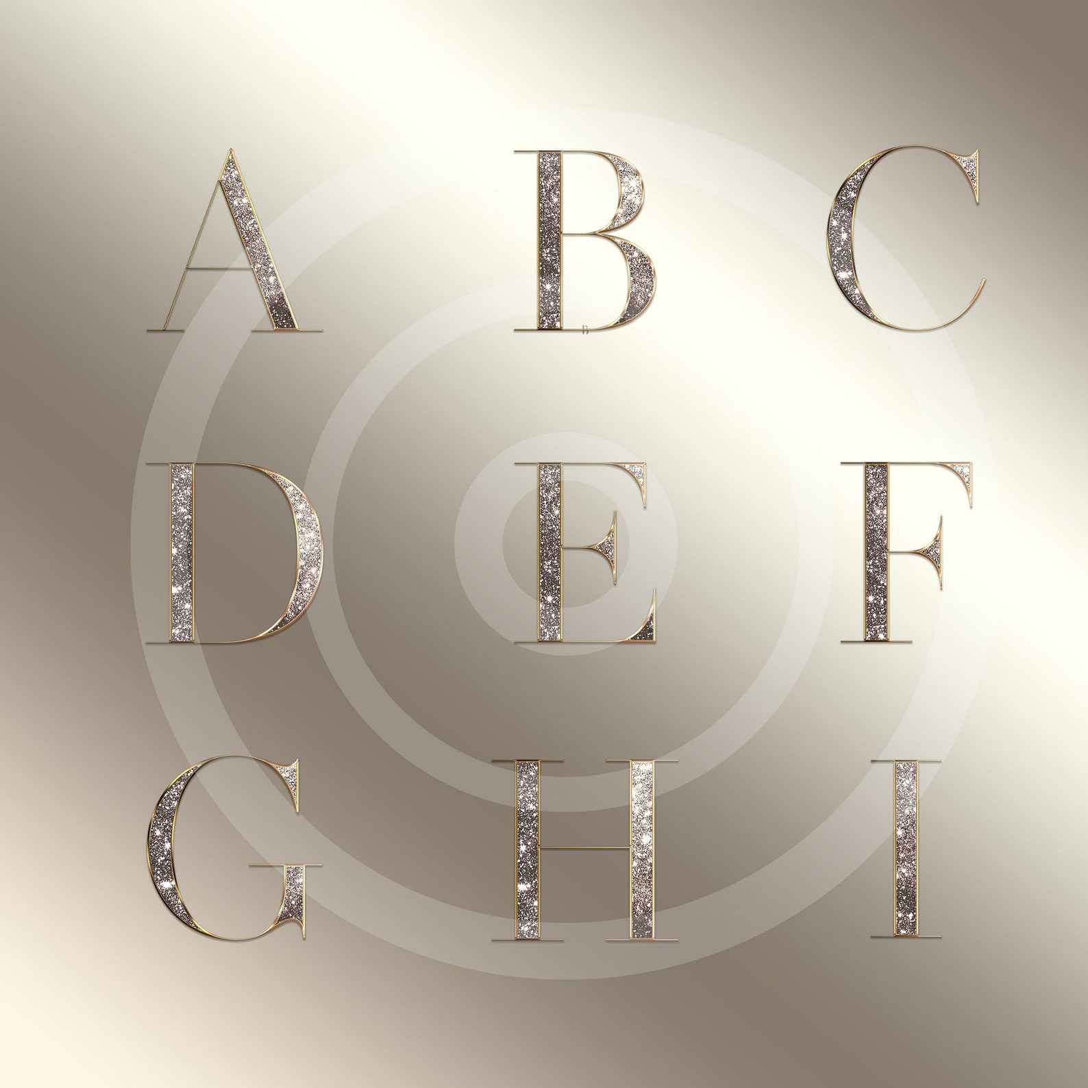 Glitter Alphabet PNG, Diamond Alphabet PNG, Glam Alphabet Clipart ...