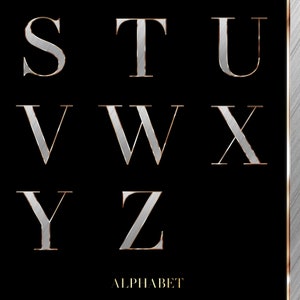 Silver and Gold Alphabet PNG Clipart, Silver and Gold Letters Png ...