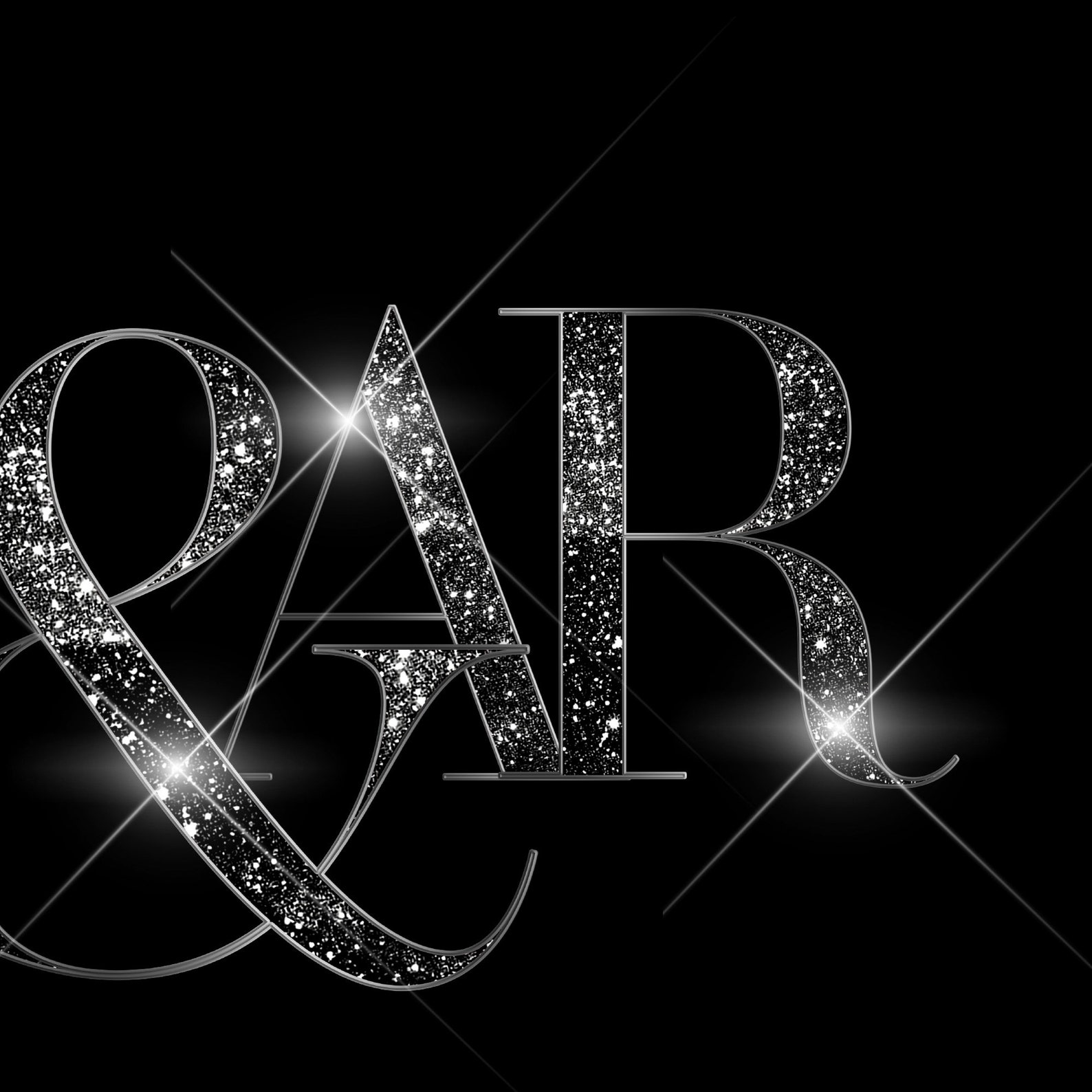Black Glitter Alphabet PNG, Diamond Alphabet PNG, Glam Alphabet Clipart ...