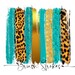 Brush Stroke Png, Glitter Gold, Turquoise, Teal, Leopard Print, Logo ...