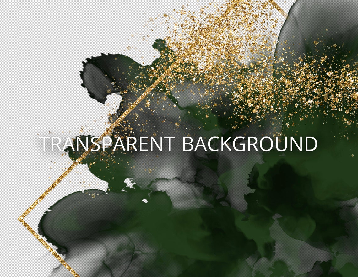 Logo Background Png Emerald Green Brush Stroke Png Green - Etsy