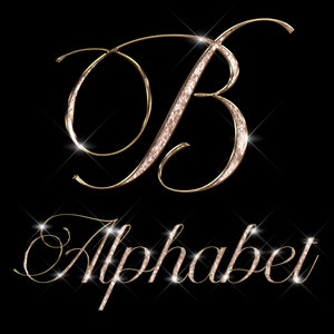 Gold Foil Alphabet Png Clip Art, Script Letter, Beige Letters, Glitter ...