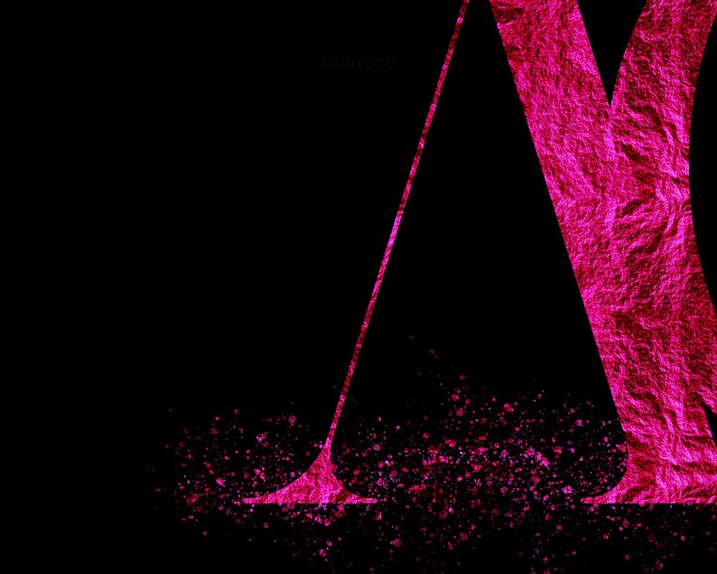 Hot Pink Beauty Logo Premade Logo Design Text Logo Hair - Etsy