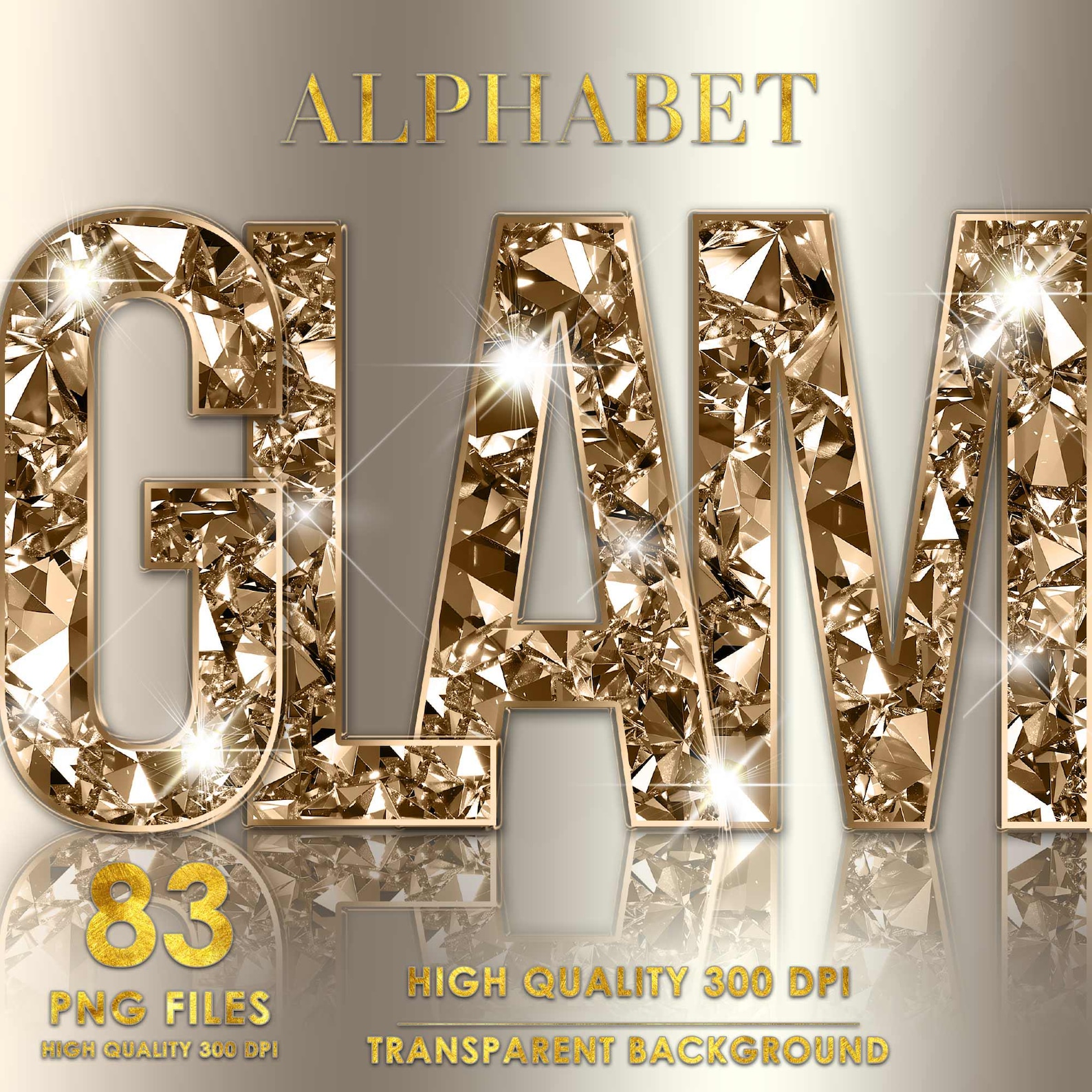 Gold Diamond Alphabet PNG Clipart, Glitter Gold Alphabet PNG, Gold Font ...
