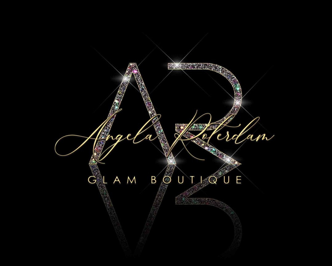 Glam Logo, Premade Logo Design, Beauty Logo, Sparkle Logo, Diamond ...