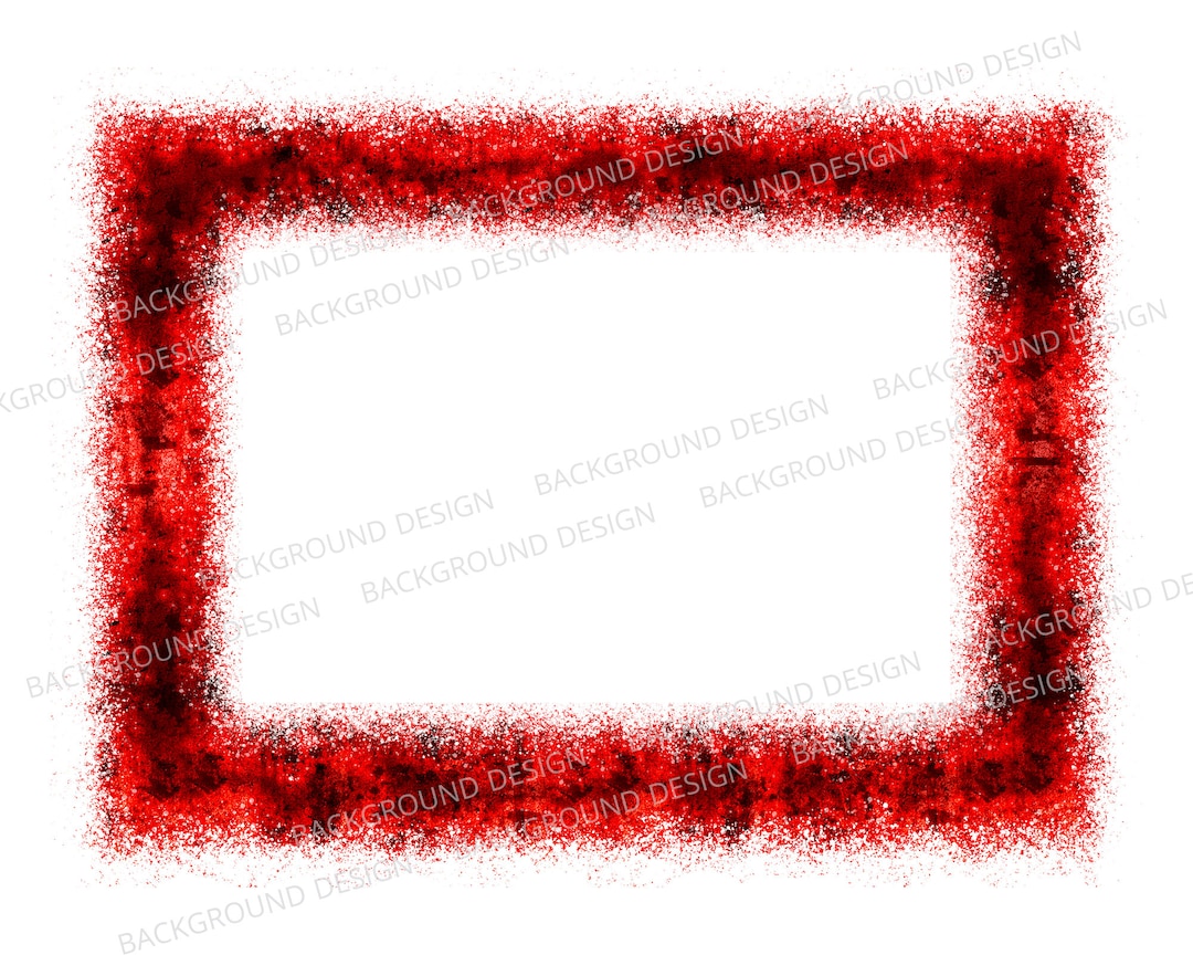Red Distressed Rusty Metal Frame Png, Splatter Frame, Red Background ...