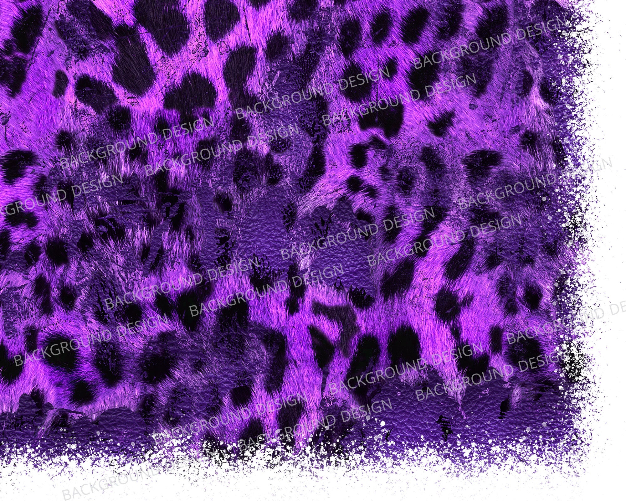 Purple Cheetah Print Backgrounds