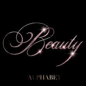 Glitter Pink Alphabet Clip Art, Chrome Alphabet PNG, Pink Foil Letters ...