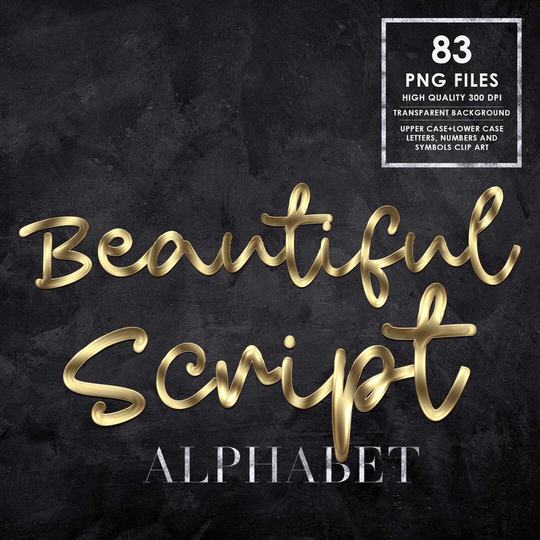 Liquid Gold Chrome Letters Png Clip Art, Gold Chrome Alphabet, Gold ...