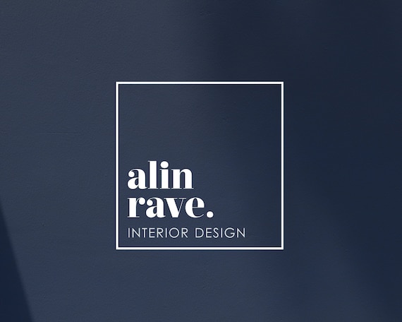 Minimalist Logo Square Logo Premade Logo Design Simple | Etsy