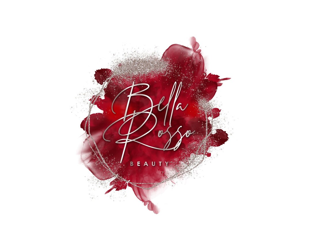 Beauty Logo, Premade Logo Design, Red Smoke Logo, Boutique Logo ...