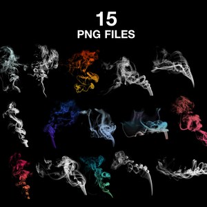 15 Realistic Smoke Overlays, Smoke Png, Logo Background Png, Fire Png ...