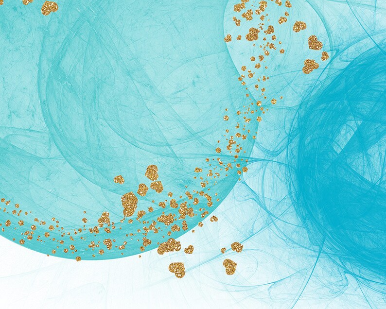 Blue Splashes Splotches Clipart 20 PNG Files Blue Watercolor - Etsy