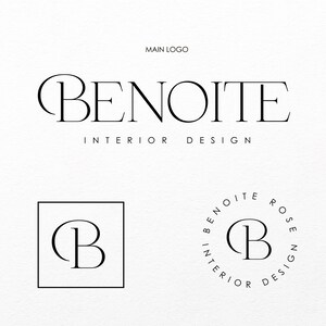 Text Logo, Premade Logo Design, Interior Design Logo, Elegant Logo ...