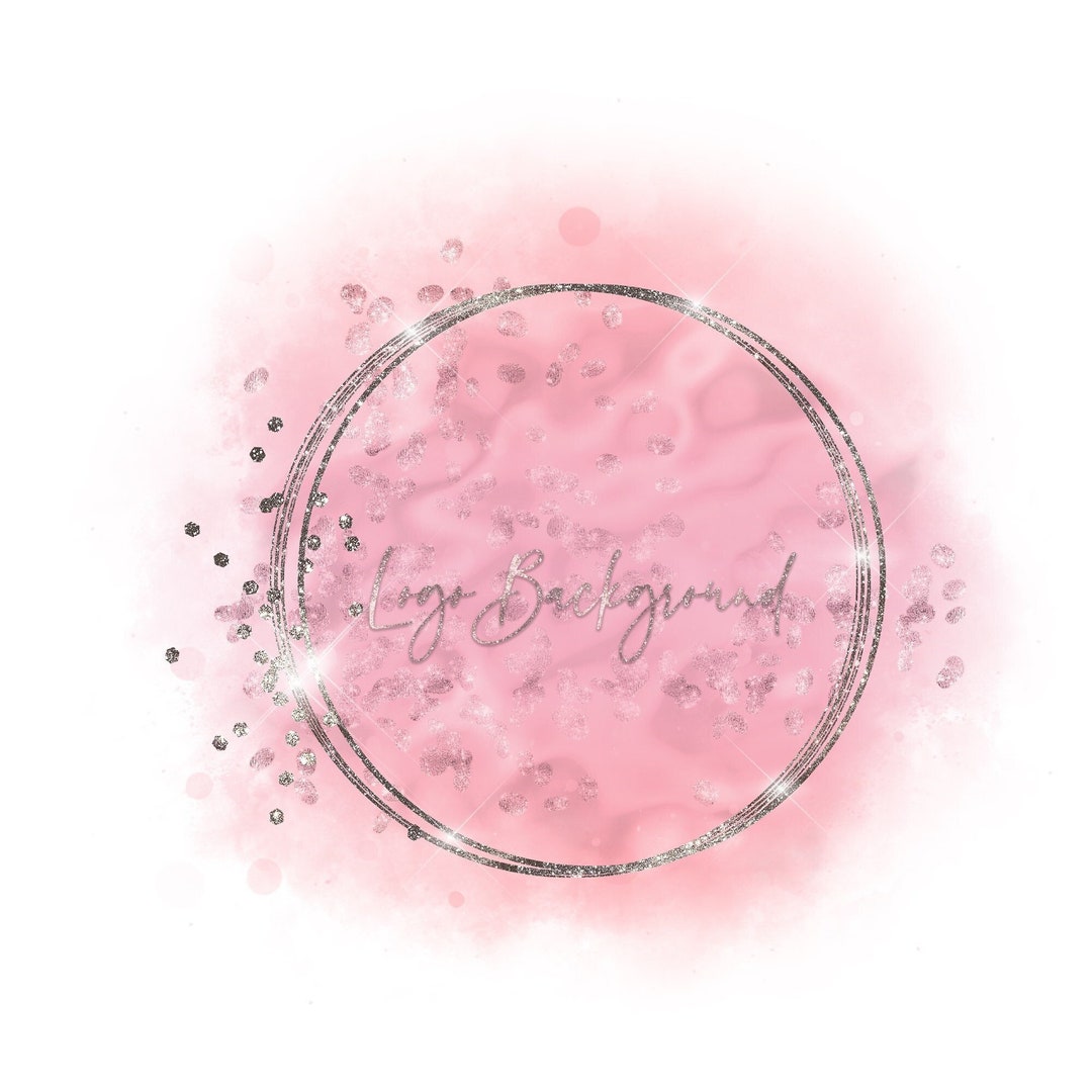 Blush Pink Logo Background Png Blush Pink Brush Stroke - Etsy