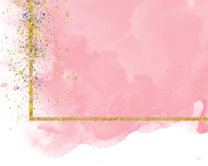 Logo Background Png Pink Brush Stroke Png Blush Pink Frame - Etsy