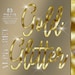Gold Foil Alphabet Png Clipart, Gold Chrome Letters, Gold Alphabet PNG ...