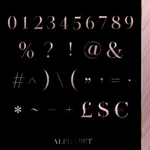 Rose Gold Letters Png, Pink and Gold Alphabet PNG, Pink Letters, Chrome ...