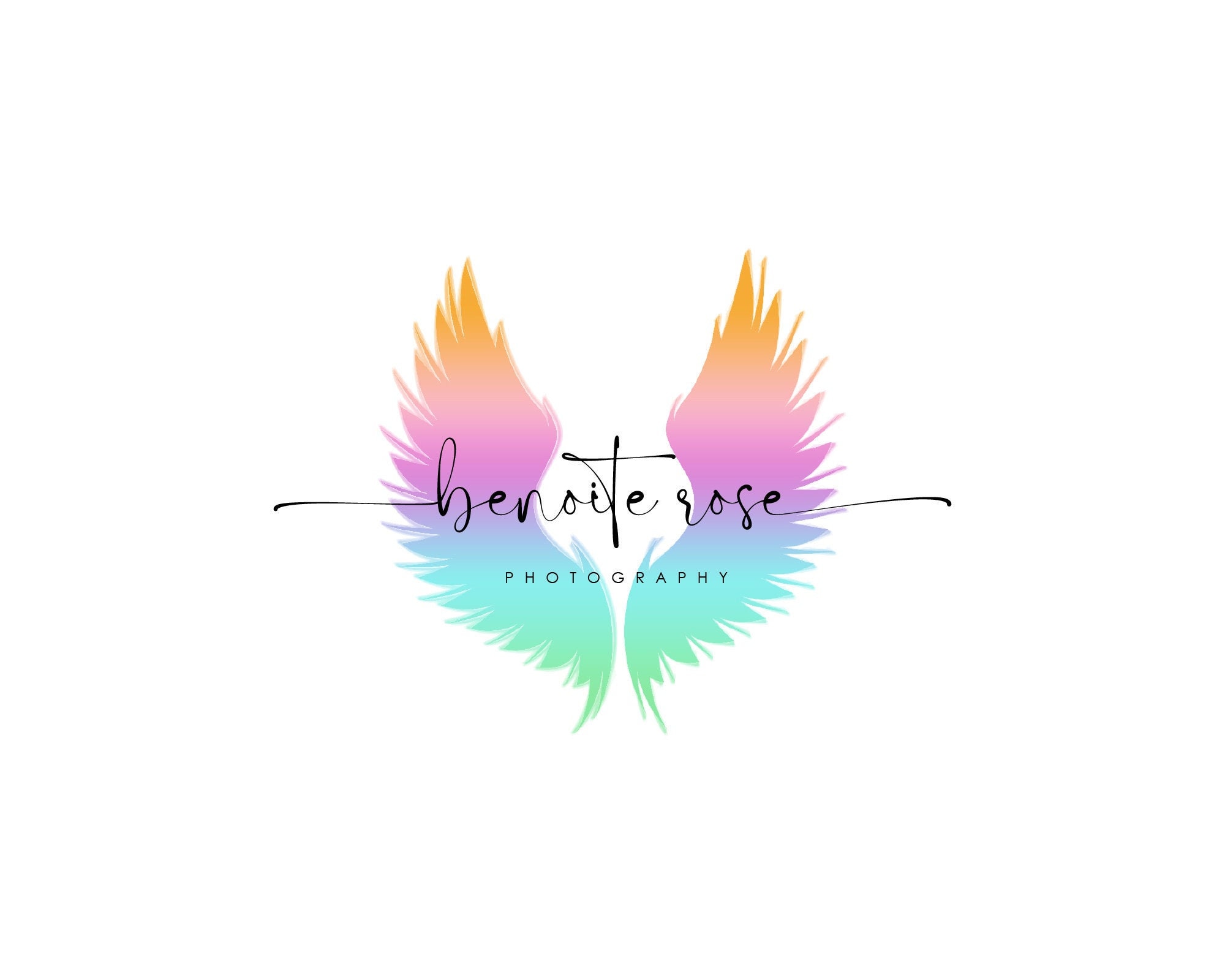 Angel Wings Logo Design