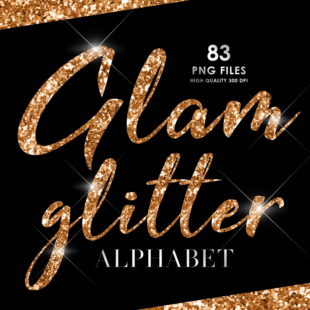 Glitter Gold Alphabet Png Clipart, Gold Chrome Alphabet, Gold Foil ...