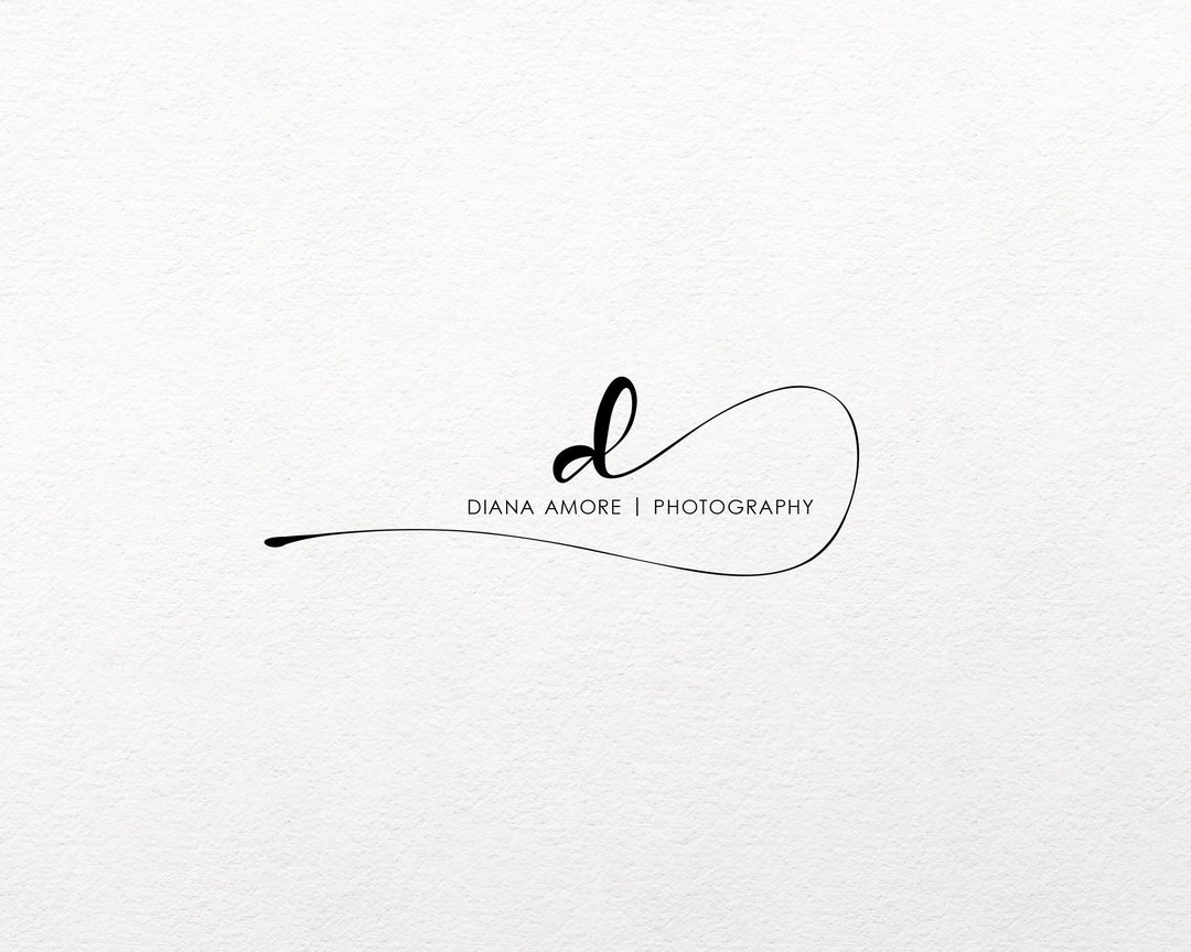 Signature Logo, Simple Logo, Photography Logo, Blog Logo, Premade Logo ...