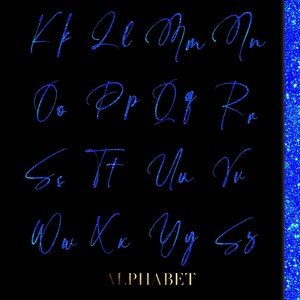 Glitter Blue Alphabet PNG Clip Art, Glam Letters, Bling Letters Png ...