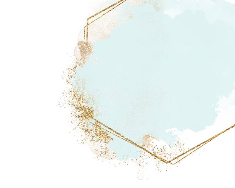 Logo Background Png Blue Brush Stroke Png Glitter Blue - Etsy