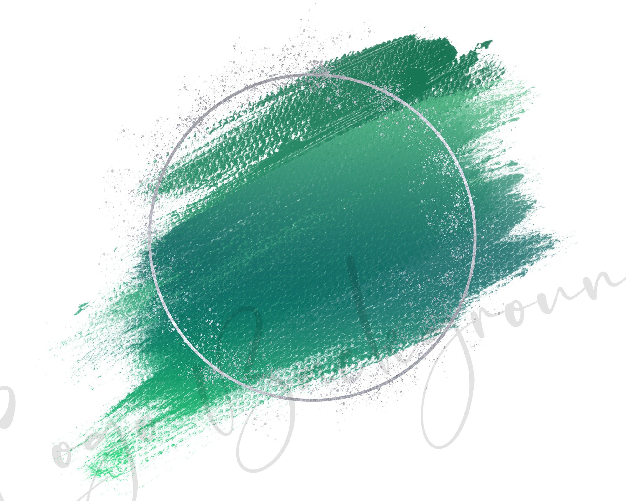 Dark Green Circle Png