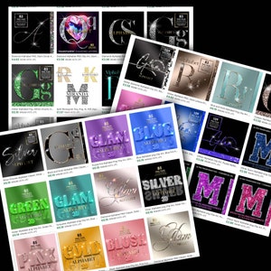 ENTIRE ALPHABET Clipart COLLECTION - All Past and Future Letters ...