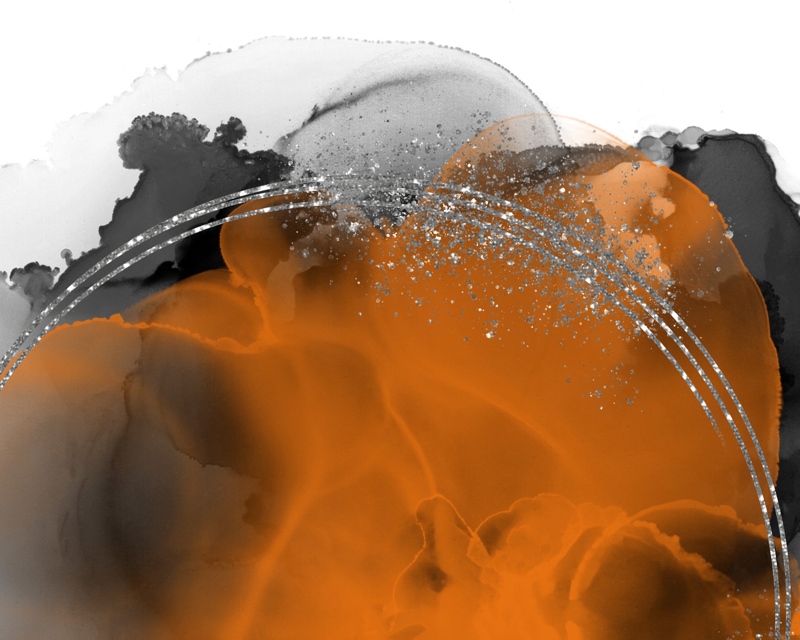 Orange Logo Background Png, Orange Brush Stroke Png, Orange Circle ...