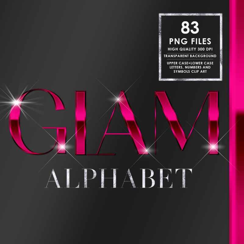 Hot Pink Iron on Letters - Etsy