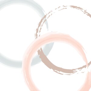 Pastel Circles Clipart, Watercolor Circle Frame, Logo Background Png ...
