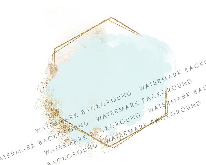 Logo Background Png Blue Brush Stroke Png Glitter Blue - Etsy